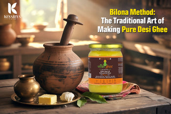 Bilona Method: The Traditional Art of Making Pure Desi Ghee – Kesariya Farm