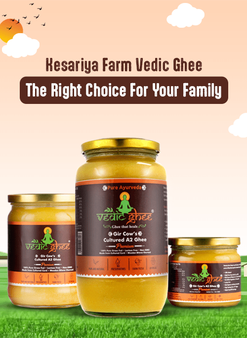 A2 Vedic Ghee| Raw Wildflower Honey| Organic Products – Kesariya Farm